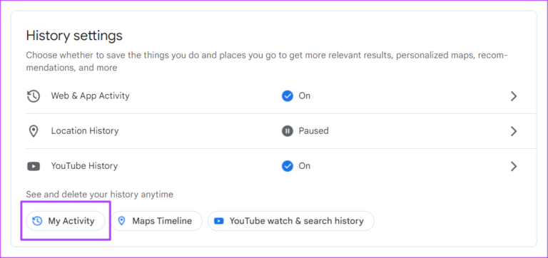 How to Access and Manage Your Google Activity Using Google Activity ...