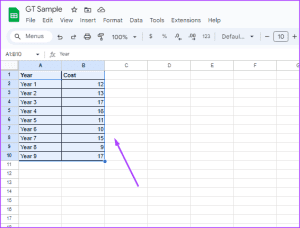 How to Add and Customize a Trendline on a Chart in Google Sheets ...