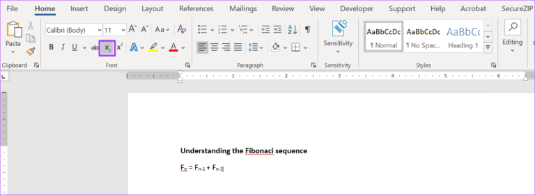 3 Best Ways to Add a Superscript or Subscript in Microsoft Word ...