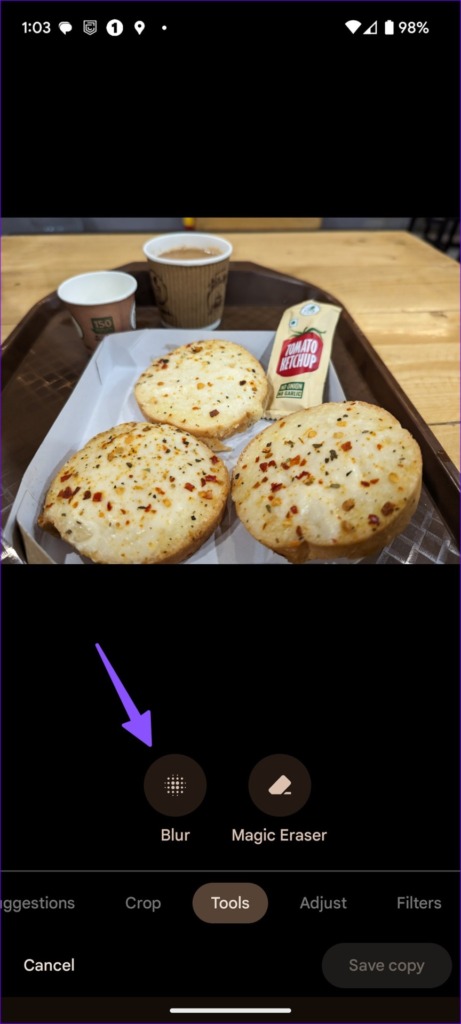 3 Ways to Blur a Part of a Picture on Android - Guiding Tech