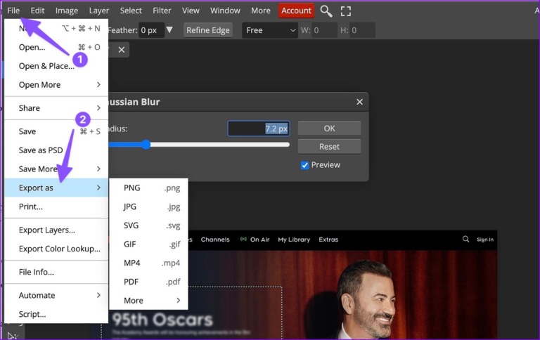 4 Ways to Blur Out a Part of Picture on Mac - Guiding Tech