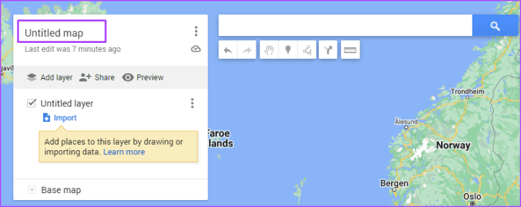 How to Create and Manage a Custom Map in My Maps and Google Drive ...