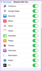 How to Find and Delete Safari's 'Shared With You' Links on iPhone ...