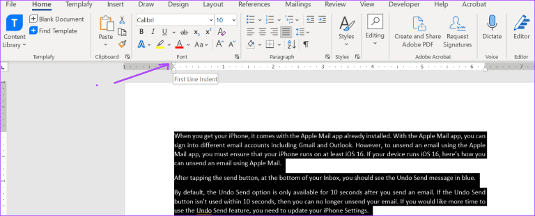 3 Ways to Indent a Paragraph in Microsoft Word - Guiding Tech
