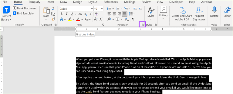 3 Ways to Indent a Paragraph in Microsoft Word - Guiding Tech