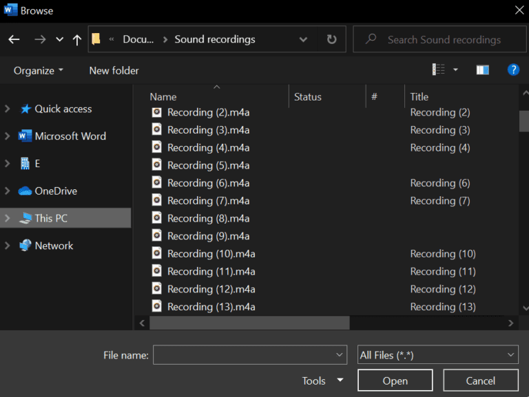 How to Insert Audio Files into Microsoft Word - Guiding Tech