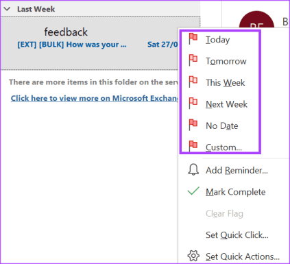 How to Find and Manage Flagged Emails in Outlook - Guiding Tech