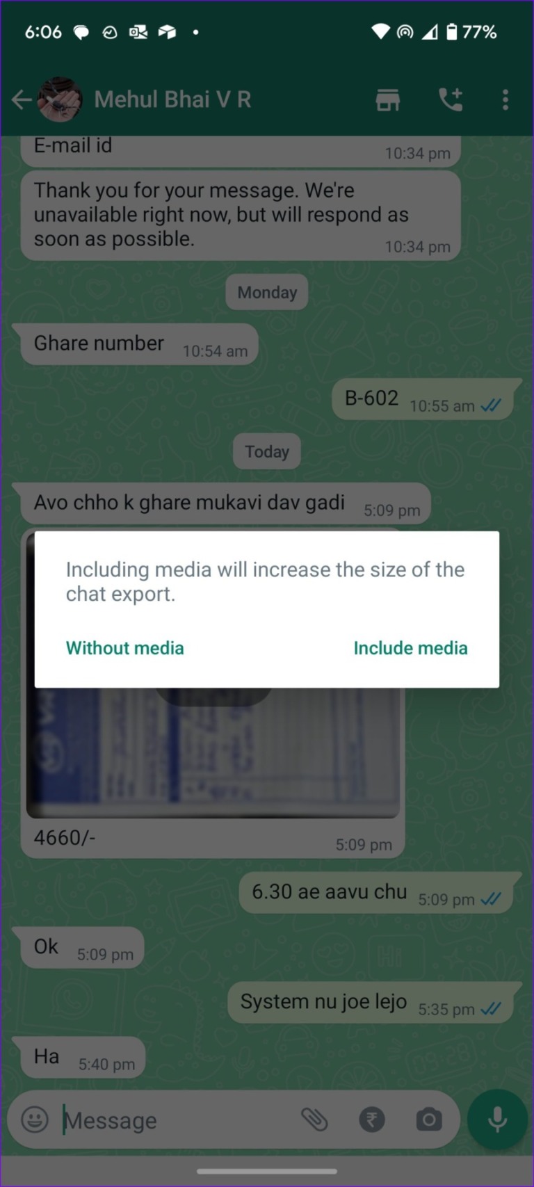 How to Print WhatsApp Chat on iPhone and Android - Guiding Tech