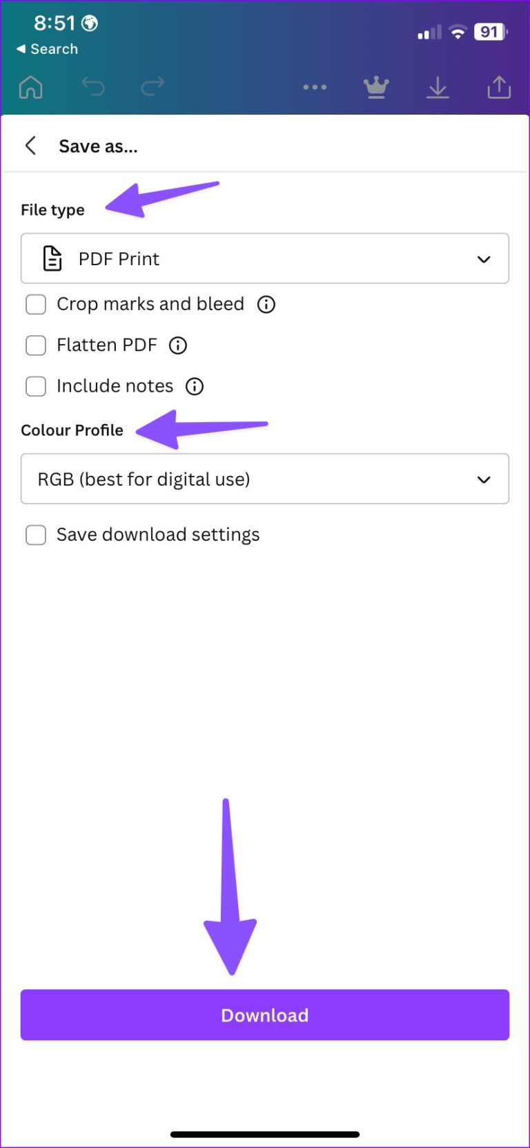 Top 2 Ways to Print From Canva for Free - Guiding Tech