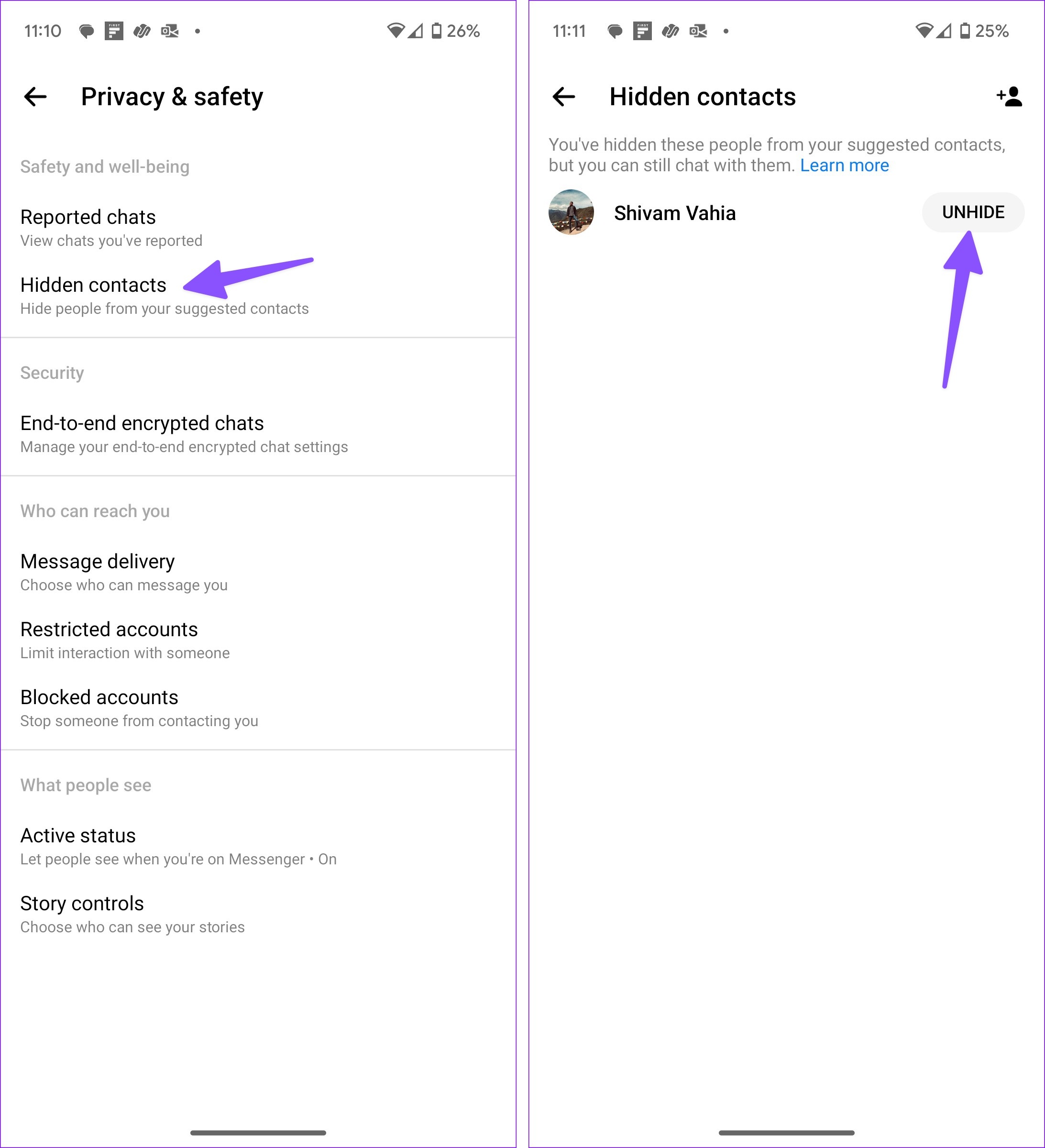 How to Remove Someone From Suggested on Facebook Messenger - Guiding Tech