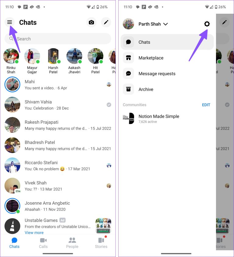 How to Remove Someone From Suggested on Facebook Messenger - Guiding Tech