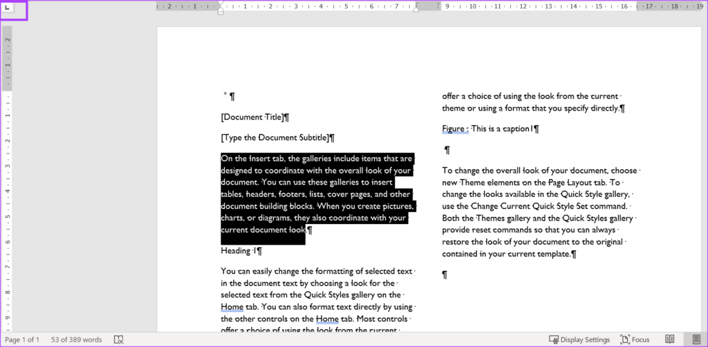 How to the Use the Ruler in Microsoft Word - Guiding Tech