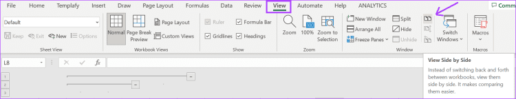 How to View Multiple Worksheets Side-by-Side in Excel - Guiding Tech