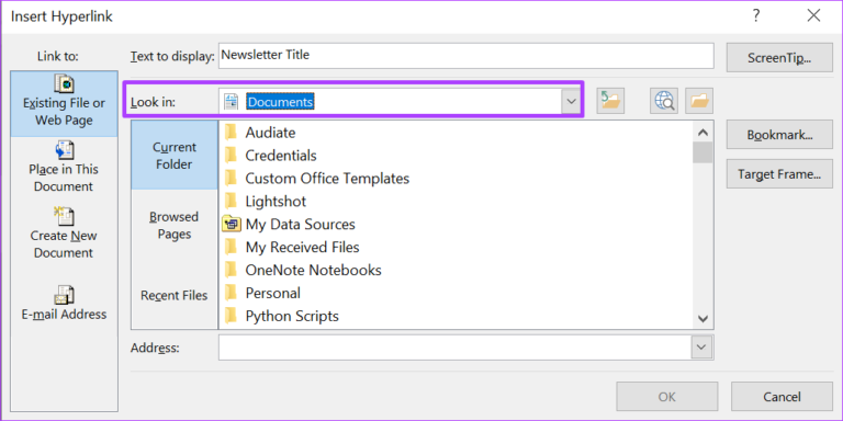 How to Use the Different Types of Hyperlinks in Microsoft Word 2025