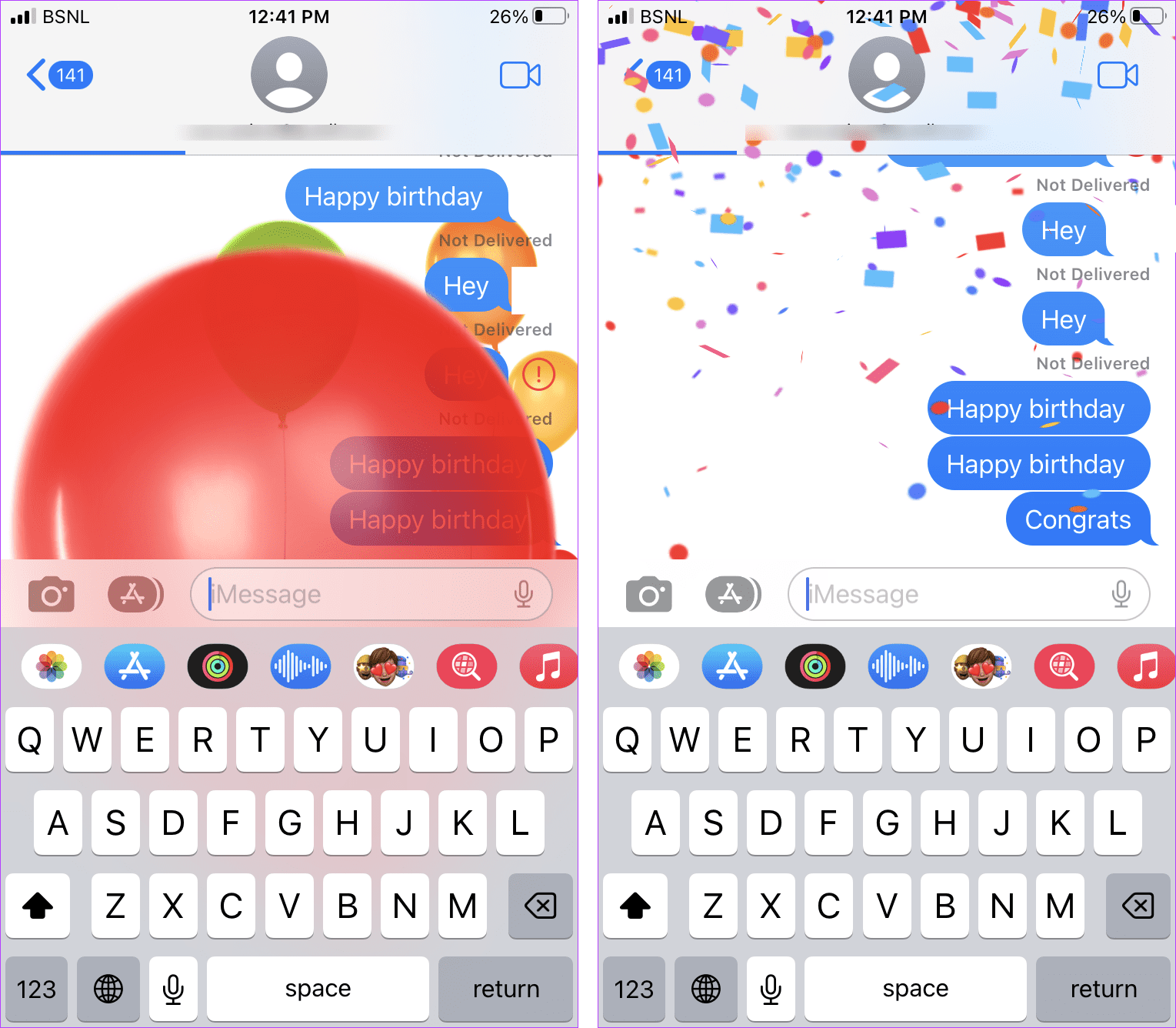 Top 7 iMessage Tricks Like Pew Pew to Add Special Effects