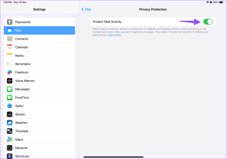 4 Ways to Fix iPad Not Receiving Emails - Guiding Tech