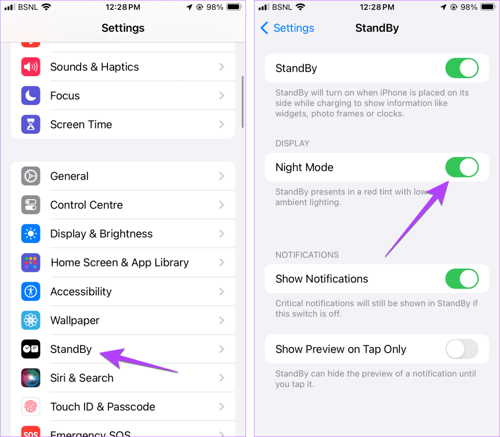 Why Is My StandBy Red in iOS 17 and How to Fix It - Guiding Tech