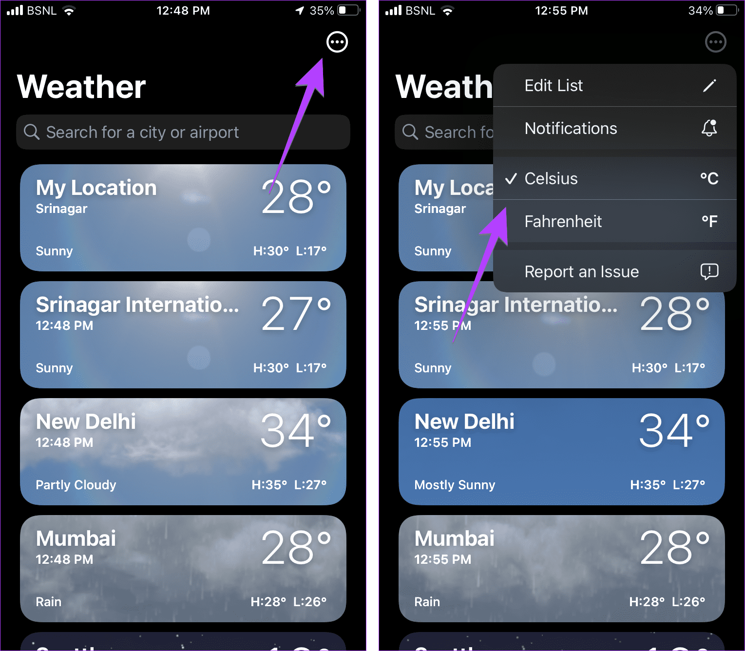 How to Use Apple Weather App on iPhone - Guiding Tech