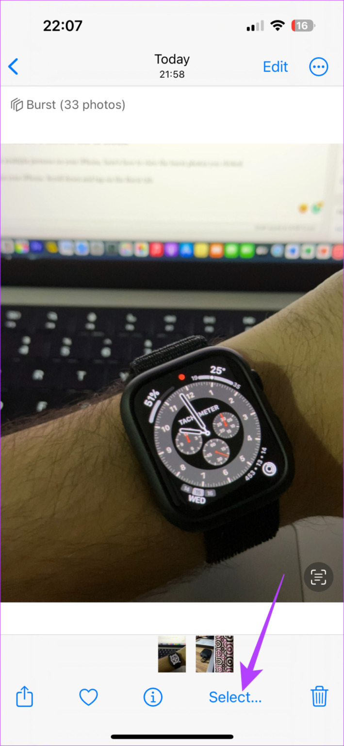 How to Use Burst Mode on iPhone to Take Multiple Pictures - Guiding Tech