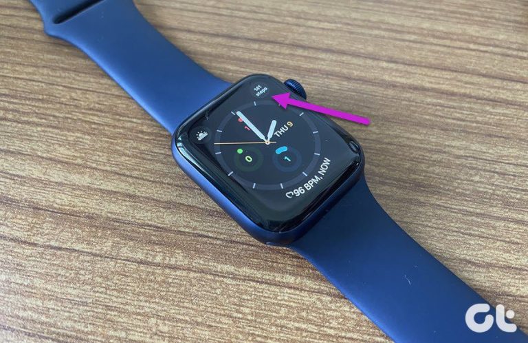 How to Show Steps on an Apple Watch Face - Guiding Tech