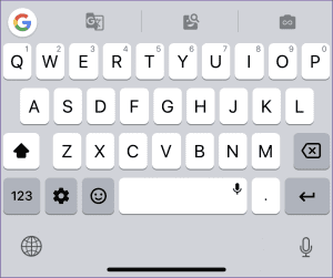 Top 4 iPhone Keyboards With Numbers Row on Top - Guiding Tech