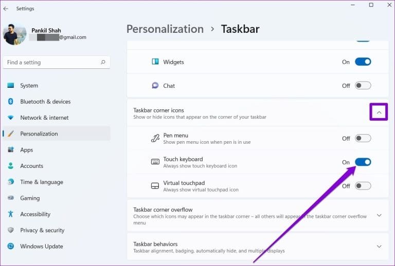 How to Enable and Use Touch Keyboard on Windows 11 - Guiding Tech