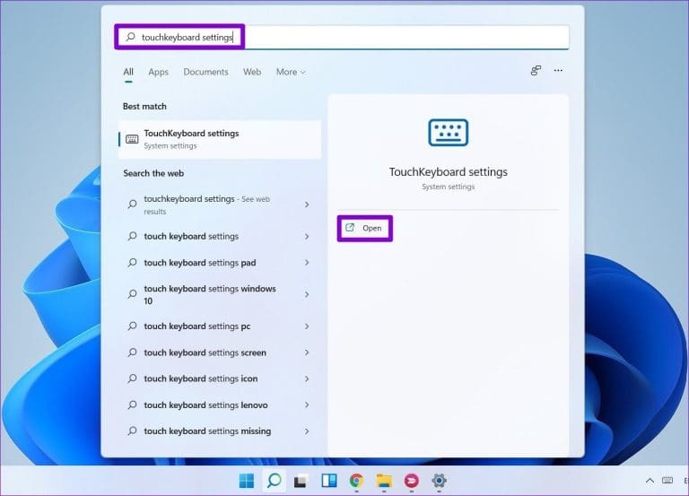 How to Enable and Use Touch Keyboard on Windows 11 - Guiding Tech