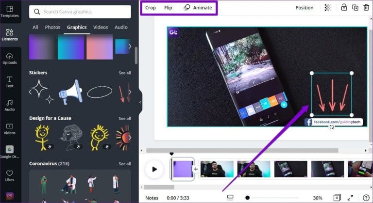 How to Create and Edit Videos in Canva - Guiding Tech