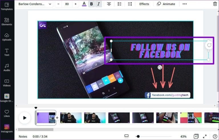 How to Create and Edit Videos in Canva - Guiding Tech