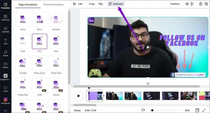 How to Create and Edit Videos in Canva - Guiding Tech