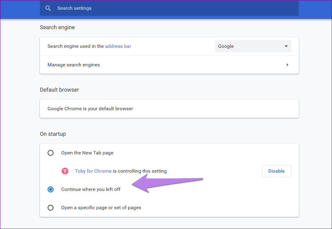 How to Save Tabs Before Closing Chrome and Restore Lost Ones - Guiding Tech