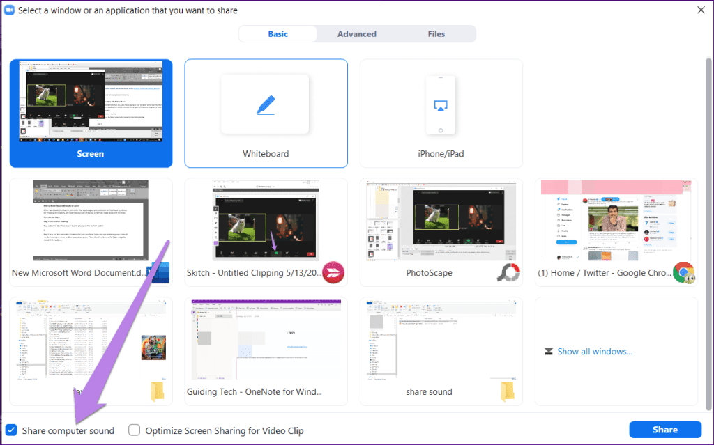 How to Share Video With Sound on Zoom, Microsoft Teams, and Google Meet ...