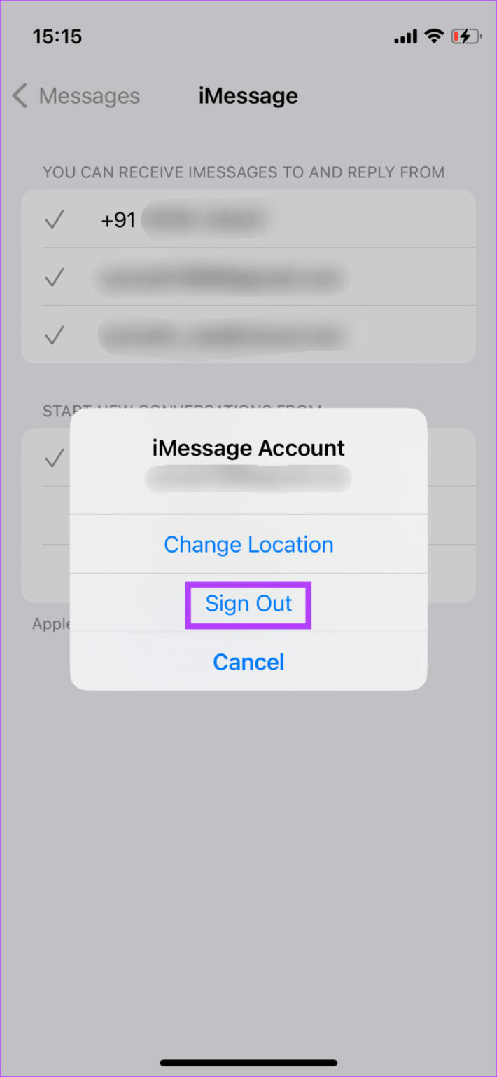 How to Fix iCloud and iMessage Accounts Do Not Match Error on iPhone ...