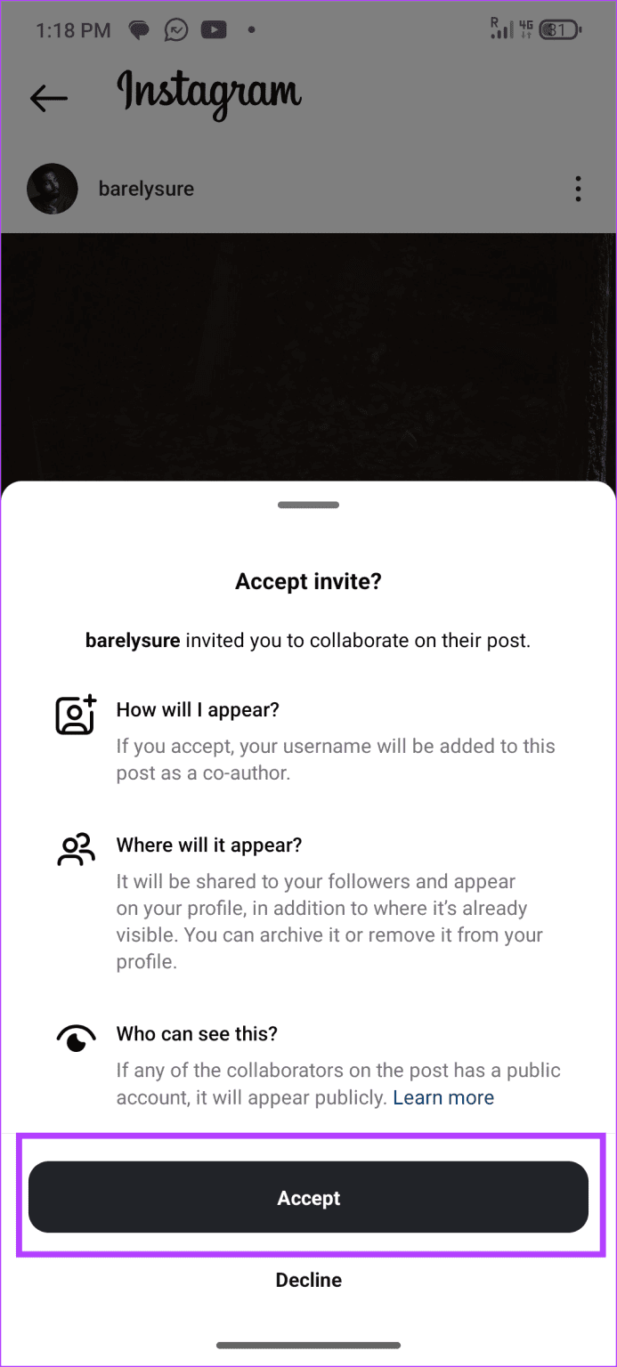 How to Collaborate on Instagram Posts With Your Friends - Guiding Tech