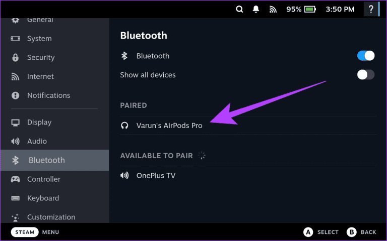 How to Connect AirPods and Other Bluetooth Accessories to Steam Deck ...