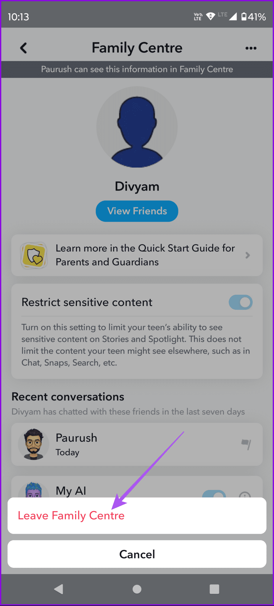 How to Set Up Parental Controls on Snapchat - Guiding Tech