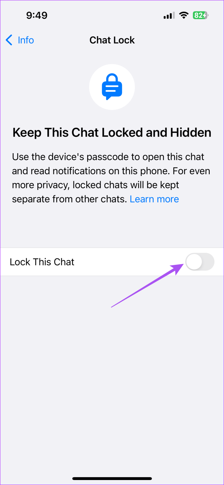 How to Lock Individual and Group Chats in WhatsApp on iPhone - Guiding Tech