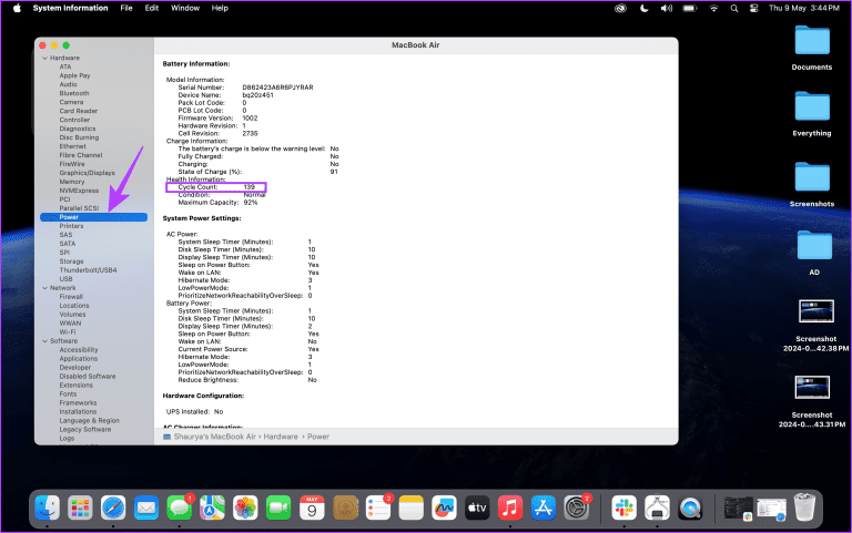 What Is the Cycle Count (Battery) on Mac and How to Check It - Guiding Tech