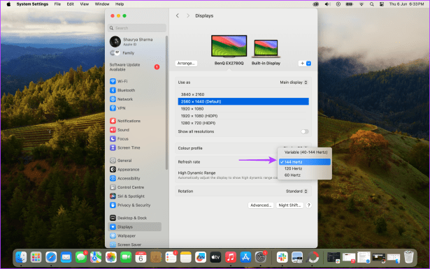 4 Fixes for Macbook Not Outputting in High Refresh Rate to External ...