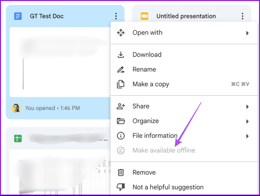 What Does "Make Available Offline" Mean in Google Drive? - Guiding Tech