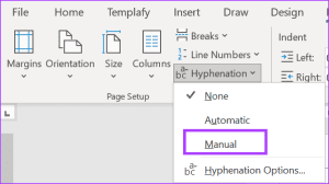 How to Enable and Disable Hyphenation in Microsoft Word - Guiding Tech