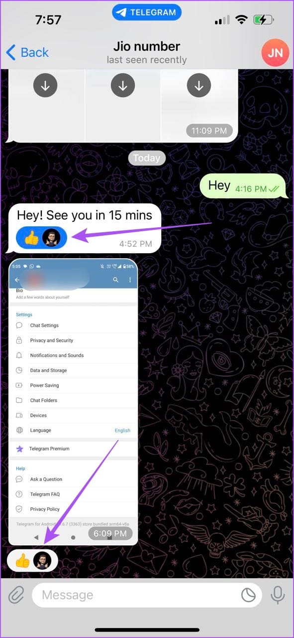 How to Use Message Reactions in Telegram on Mobile and Desktop ...