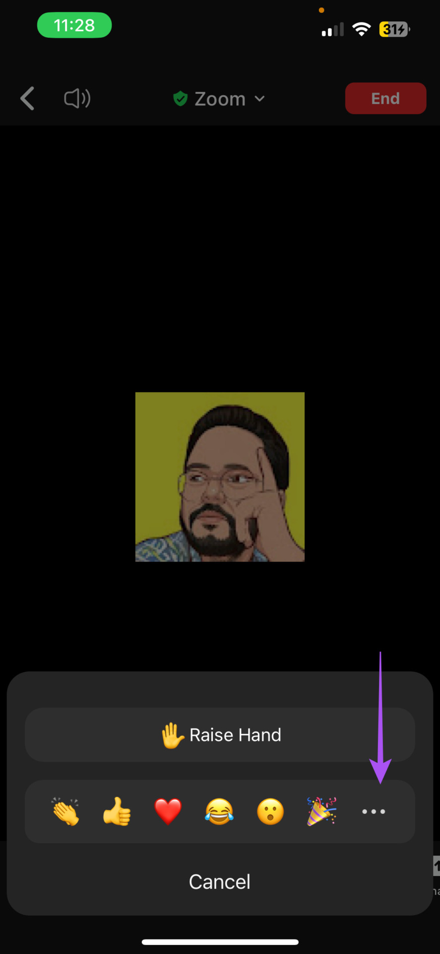 How to Use Animated Reactions in Zoom - Guiding Tech