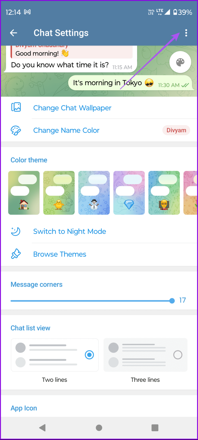 How to Create a Custom Theme in Telegram - Guiding Tech