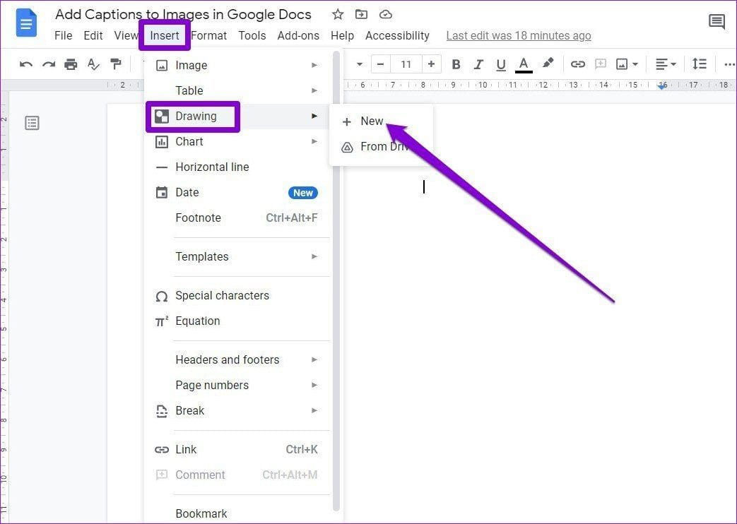 4 Ways to Add Captions to Images in Google Docs - Guiding Tech