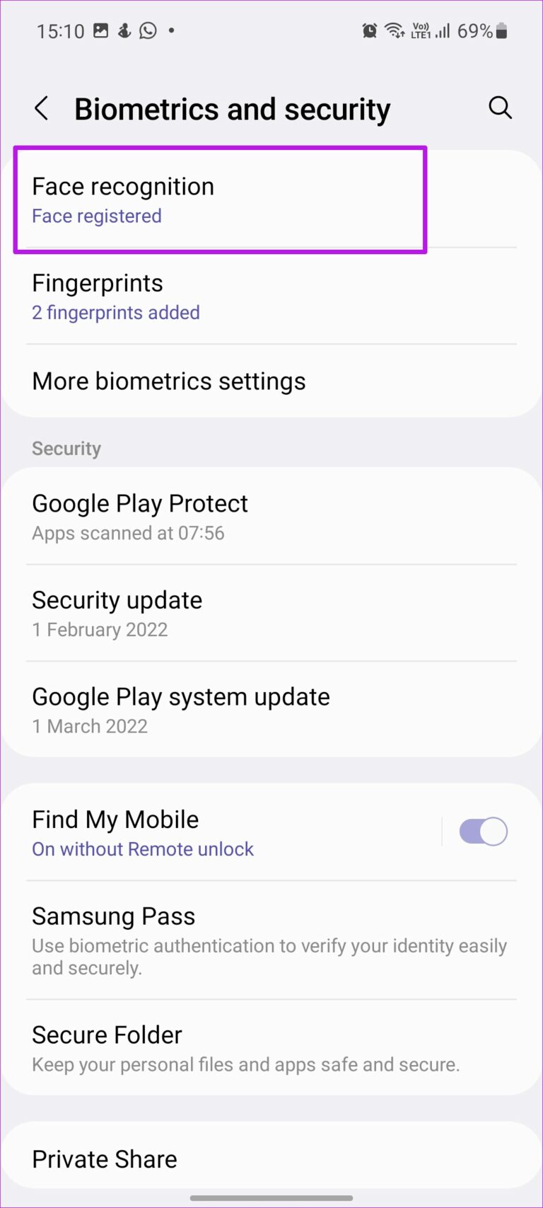 Top 7 Ways to Fix Face Recognition Not Working on Samsung Galaxy Phones ...