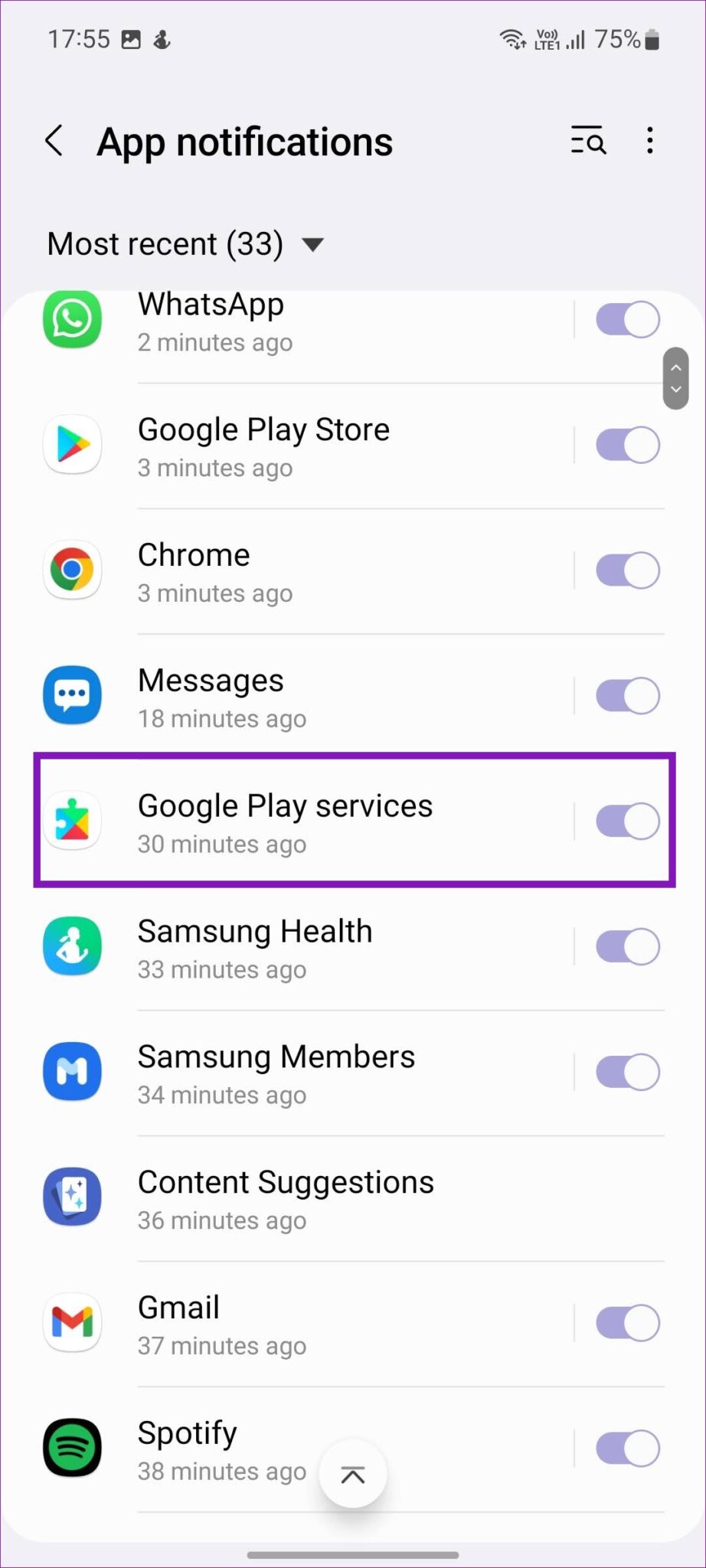 Top 5 Ways to Get Rid of Notifications on Samsung Galaxy Phones ...
