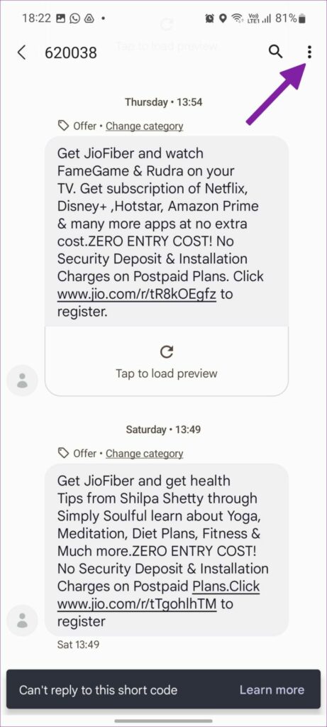 How to Block Text Messages From Unknown Numbers on iPhone and Android - Guiding Tech