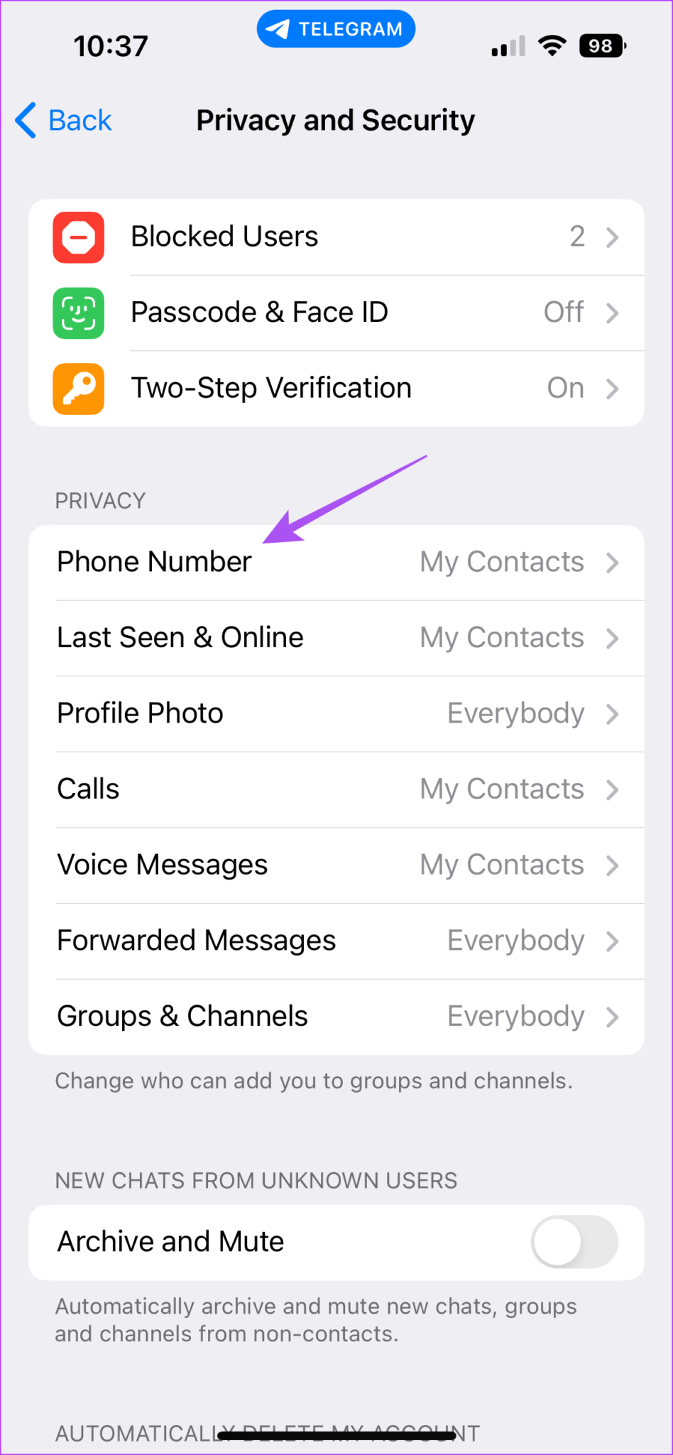 How to Create Phone Number Link on Telegram - Guiding Tech