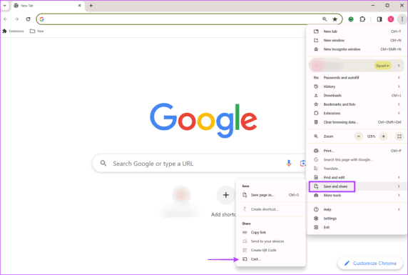 How to Get the Missing Cast Option Back in Chrome